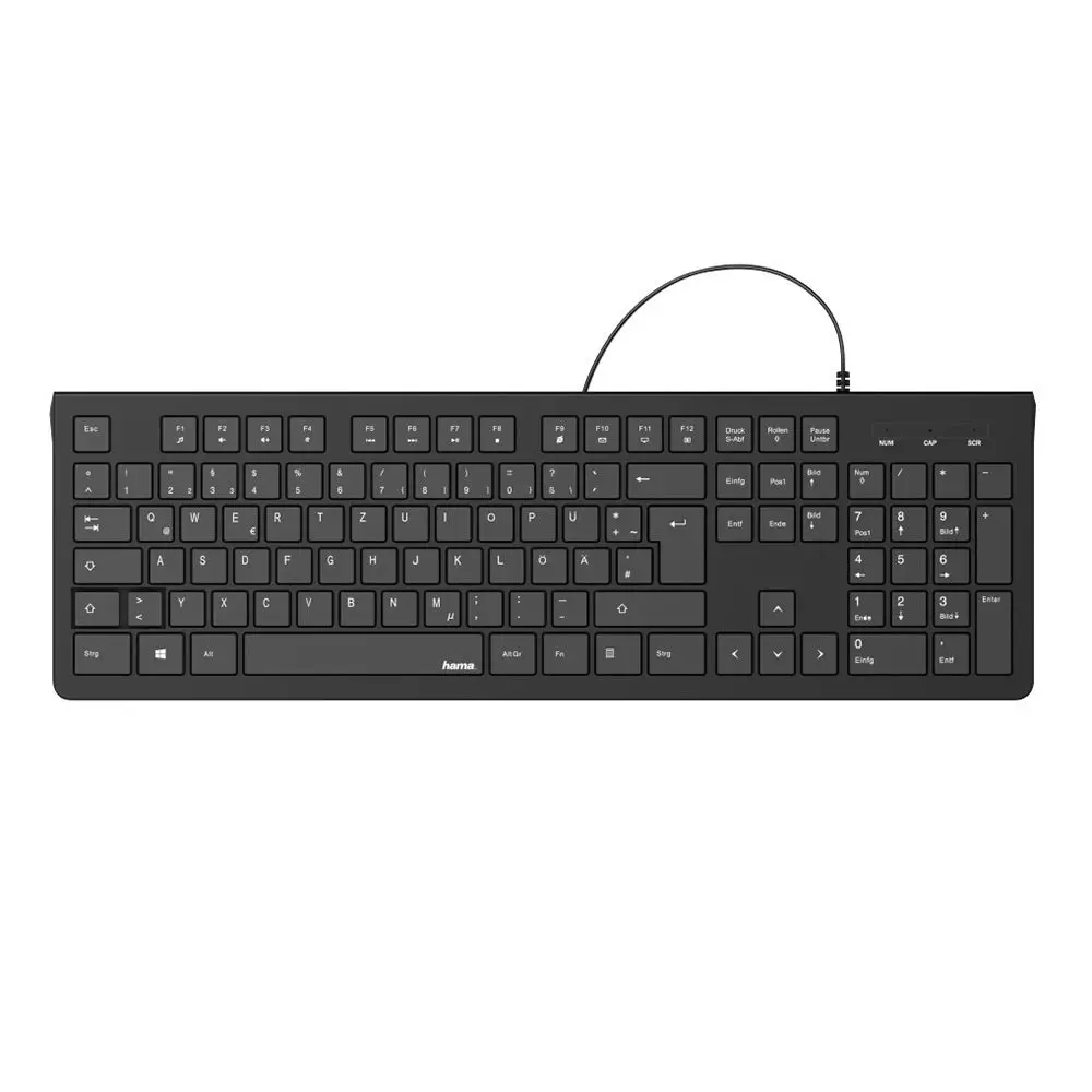 HAMA KC200 BASIC YU-SRB Crna Žična tastatura
