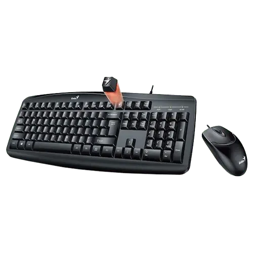GENIUS Smart KM-200 US Crna Žična tastatura i miš