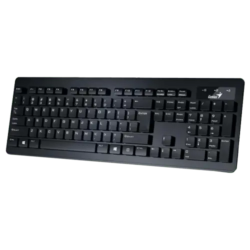 GENIUS SlimStar 126 YU-SRB Crna Žična tastatura