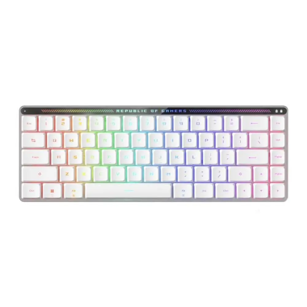 ASUS ROG Falchion RX Low Profile White Bežična gejmerska tastatura
