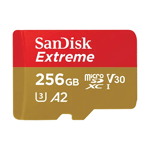 SANDISK MicroSDXC Extreme microSDXC UHS-I 256GB Memorijska kartica