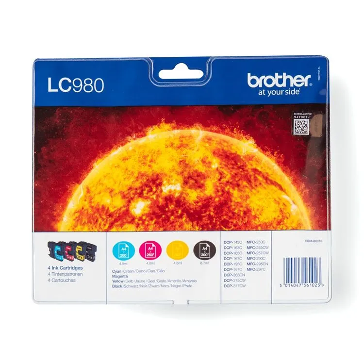 BROTHER LC-980VALBP Multipack Kertridž
BROTHER LC-980VALBP Multipack Kertridž