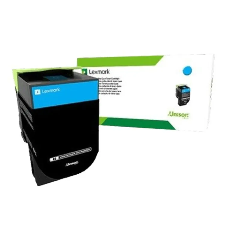 LEXMARK 80C80C0 Cyan Toner