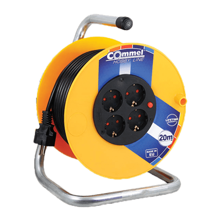 COMMEL Produžni kabl sa motalicom HOBBY LINE H05VV-F 3G1.5 - C0960
