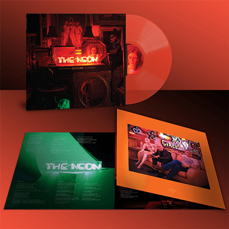 ERASURE - THE NEON - (LIMITED EDITION NEON ORANGE COLOURED VINYL ALBUM)