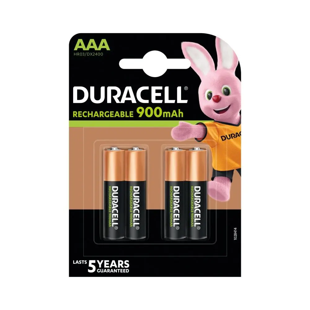 DURACELL Rechargeable AAA 900 mAh Punjive baterije 4/1