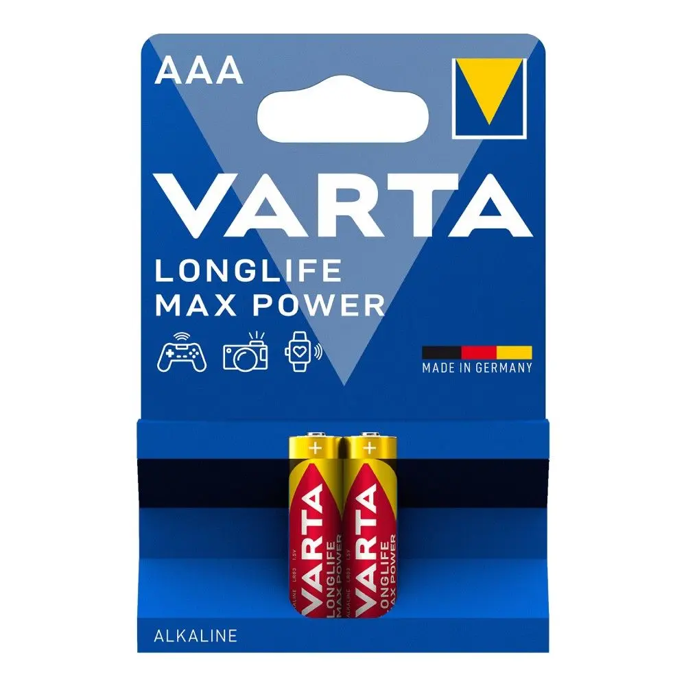 VARTA Longlife Max Power LR03 AAA Alkalne baterije 2/1