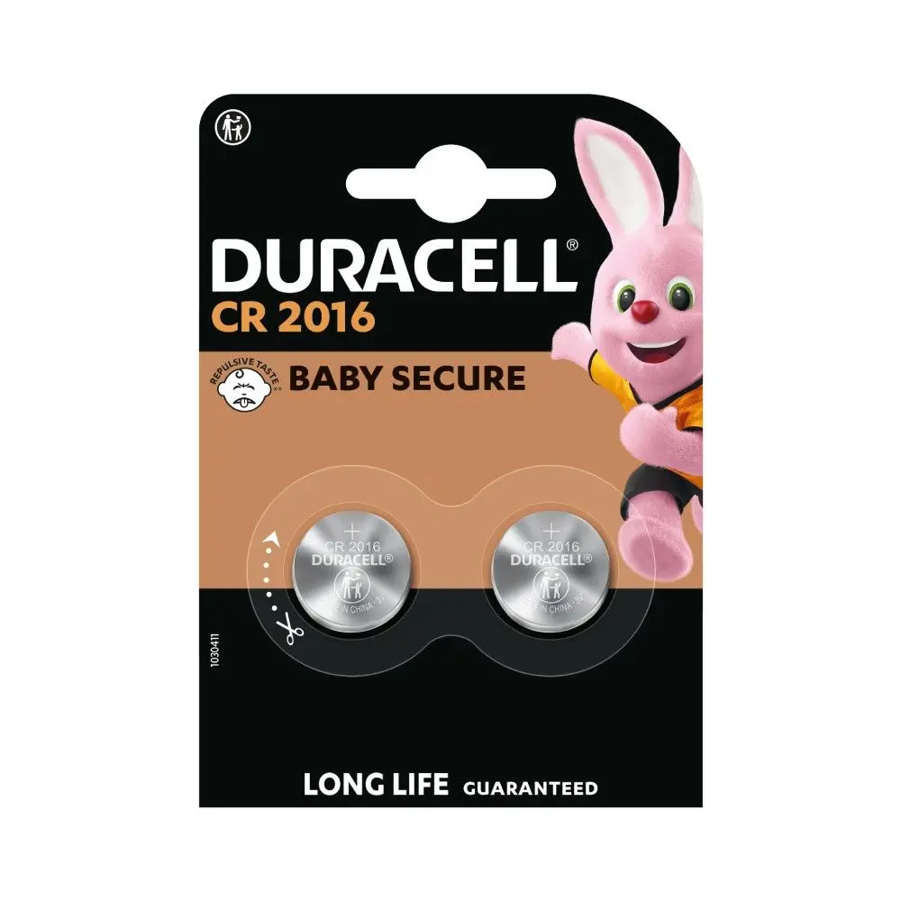 DURACELL Coin CR2016 Litijumske baterije 2/1