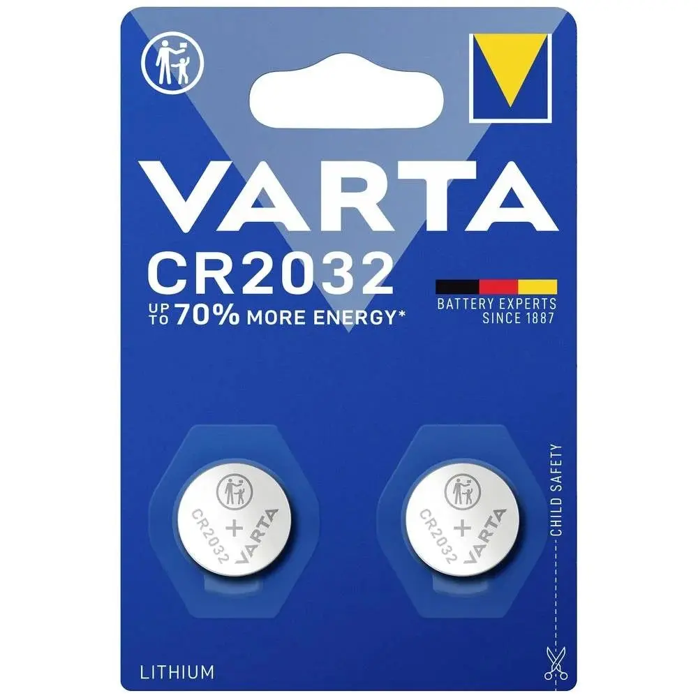 VARTA CR2032 Litijumske baterije 2/1