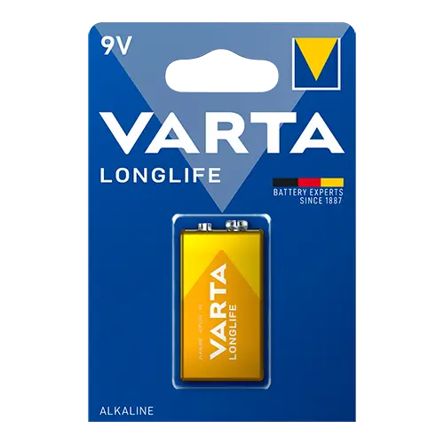 VARTA Alkalna baterija Longlife 9V