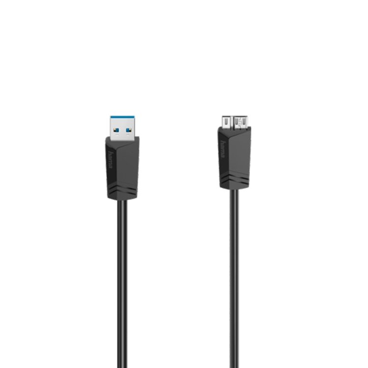 HAMA USB Kabl 3.0 USB A - Micro B 0.75 m