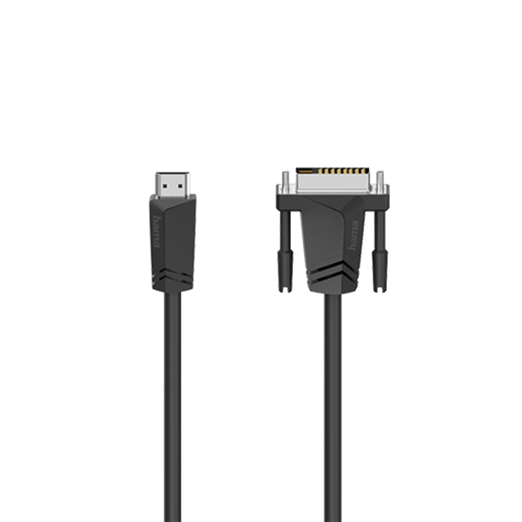 HAMA Konverter HDMI na DVI-D kabl, 1.5m (Crna) - 205018