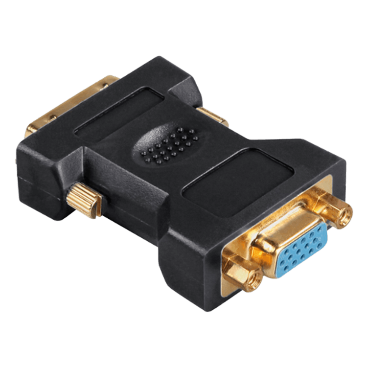 HAMA adapter-konverter DVI na VGA (m/ž) (Crni) - 45073