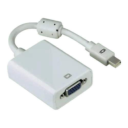 HAMA adapter-konverteri mini DisplayPort na VGA (m/ž) (Beli) - 53247,