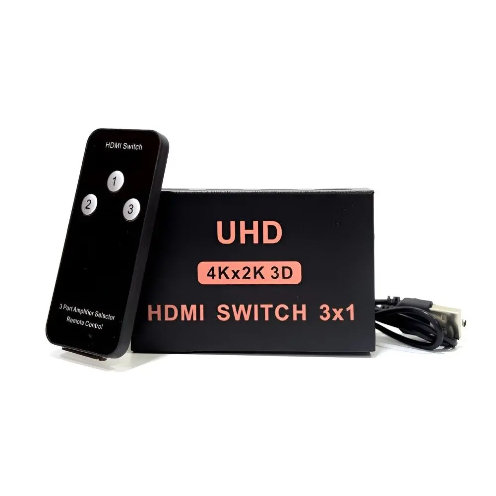 LINKOM HDMI Switch 4K 3x1