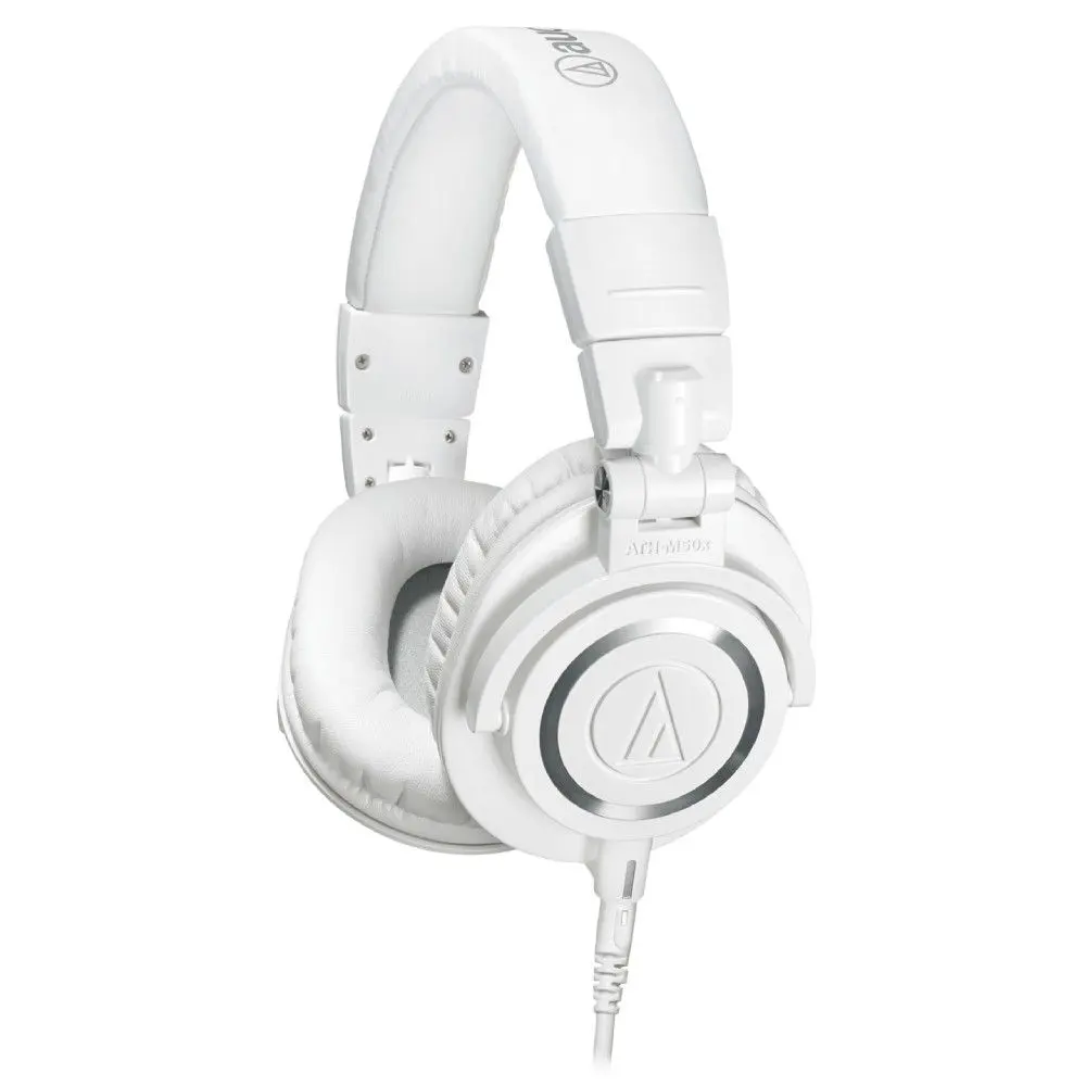 AUDIO-TECHNICA Žične slušalice ATH-M50x (Bele)