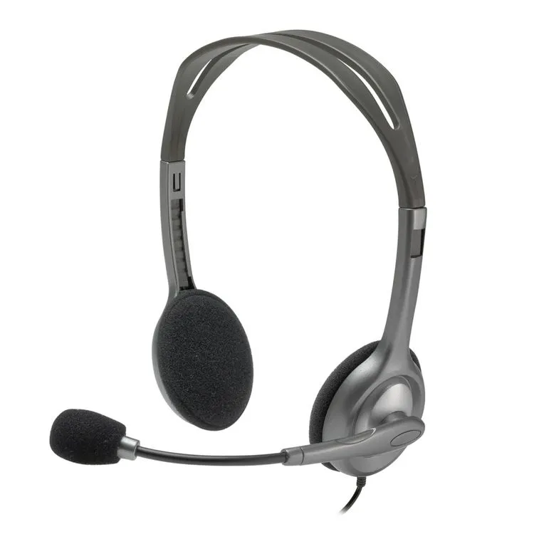 LOGITECH H110 Stereo Headset - 981-000271
LOGITECH H110 Stereo Headset - 981-000271