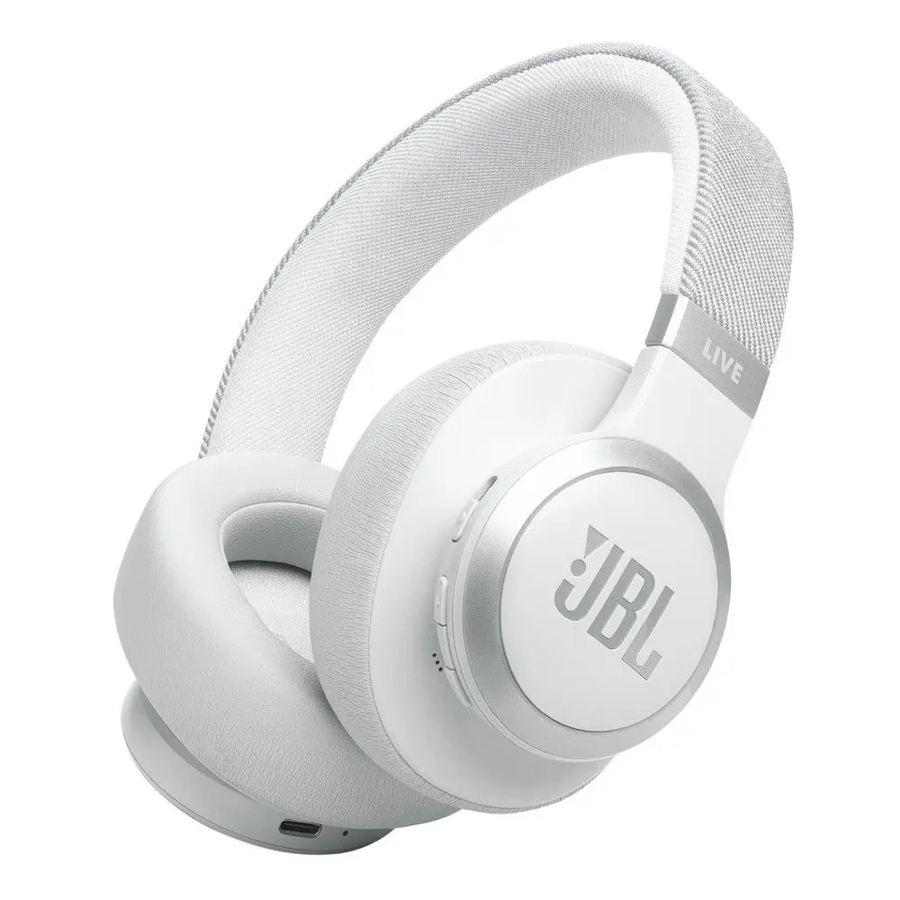 JBL Live 770NC white Bluetooth slušalice