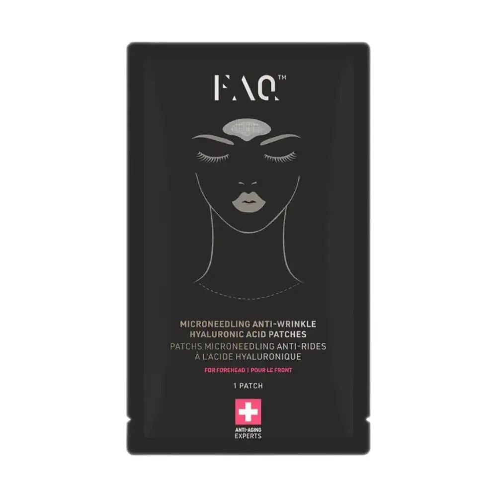 FOREO FAQ Microneedling jastučići s hijaluronskom kiselinom protiv bora za čelo, 3 para