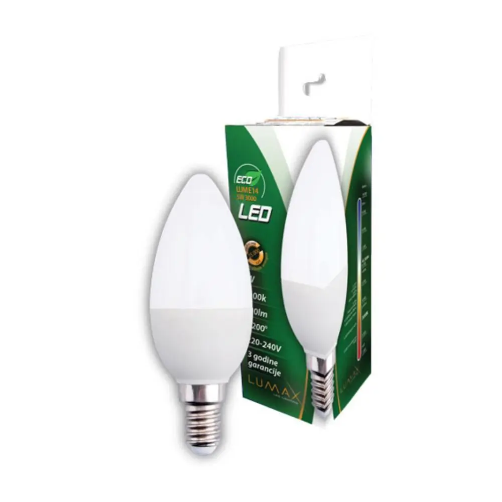 LUMAX LED ECO LUME14 5W 3000K Sijalica