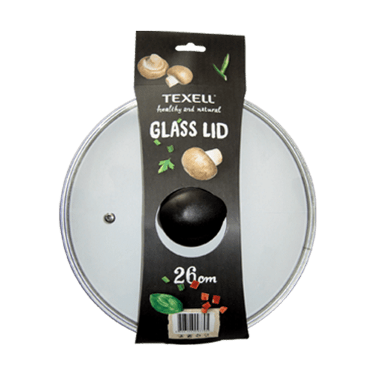 TEXELL poklopac za tiganj TGL-26 (Transparentni)