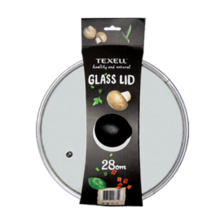 TEXELL poklopac za tiganj TGL-28 (Transparentni)