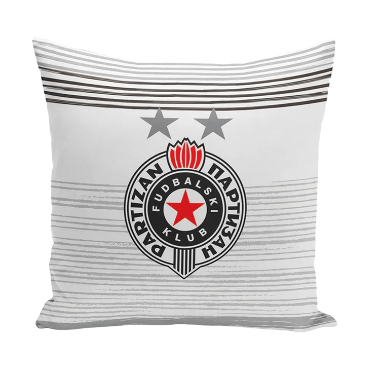 STEFAN 880-pruga Dekorativni jastuk Partizan Pruga 40 x 40 cm