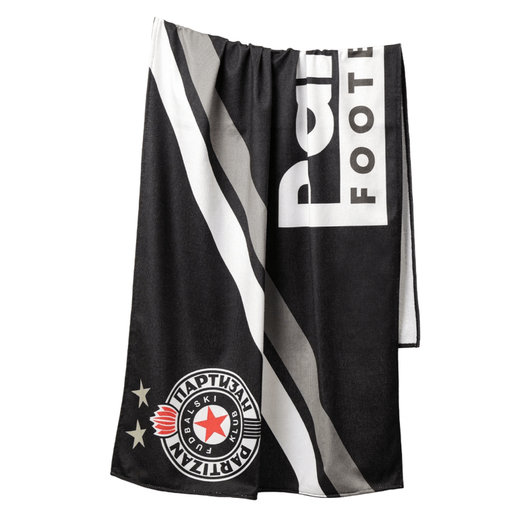STEFAN 4000152-4 Plažni peškir Partizan FC 70 x 140 cm