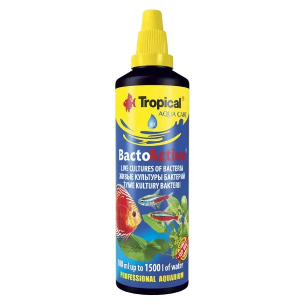 TROPICAL Bacto Active Sa korisnom bakterijama za akvarijume 100 ml Preparat za akvarijum