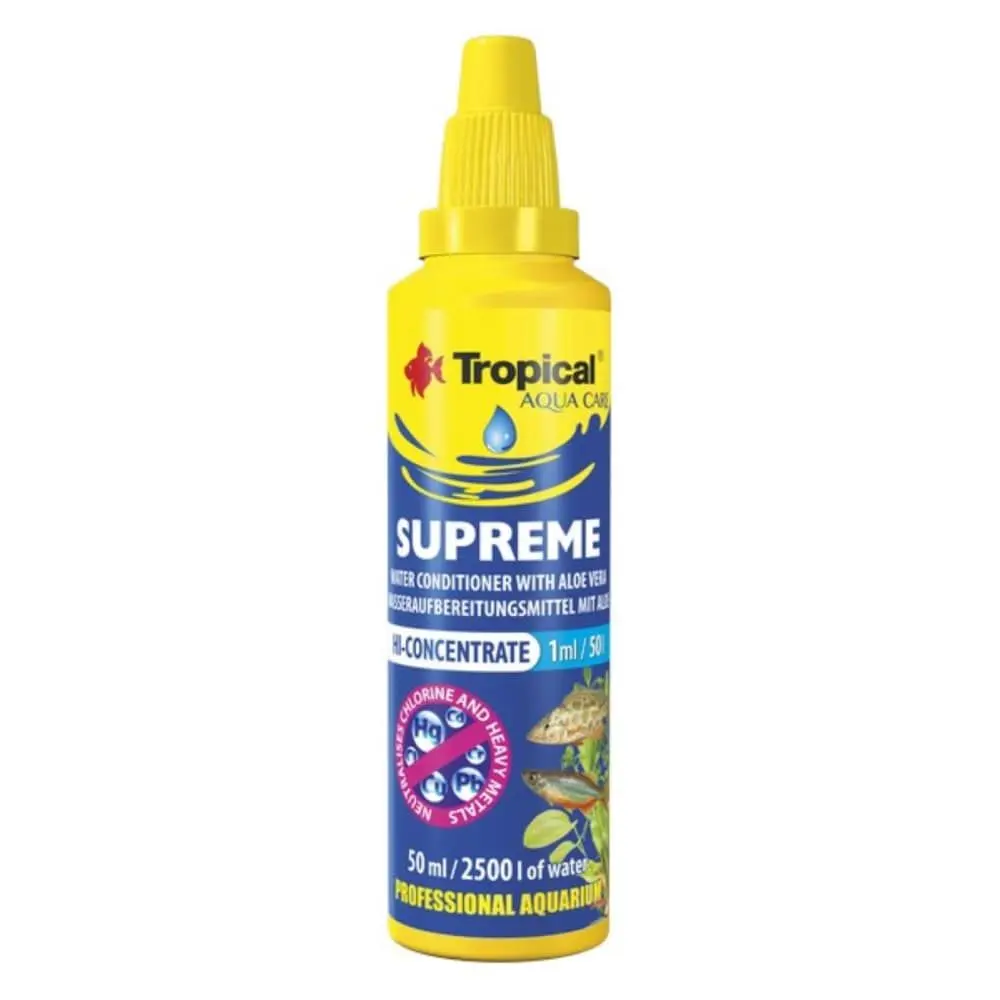 TROPICAL Supreme 50 ml Preparat za kondicioniranje vode sa alojom