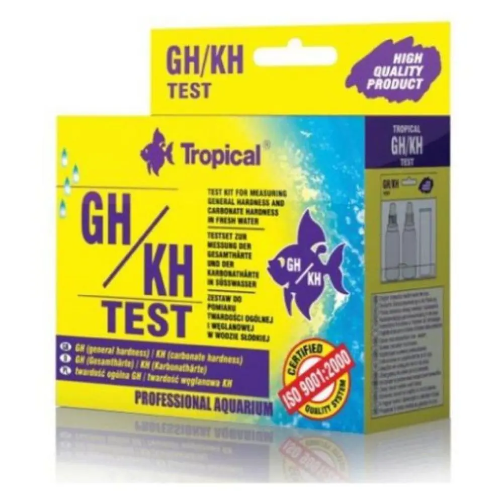 TROPICAL GH/KH Test za tvrdoću vode u akvarijumu