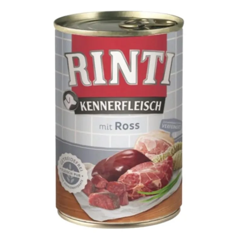 RINTI FI91045 Kennerfleisch Konjsko meso 400 g Vlažna hrana za pse