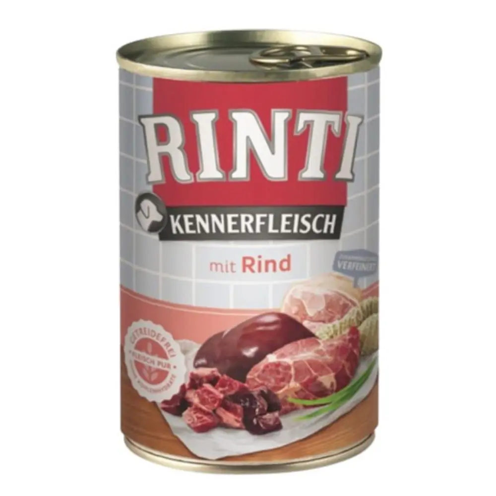 RINTI FI91051 Kennerfleisch Govedina 400 g Vlažna hrana za pse