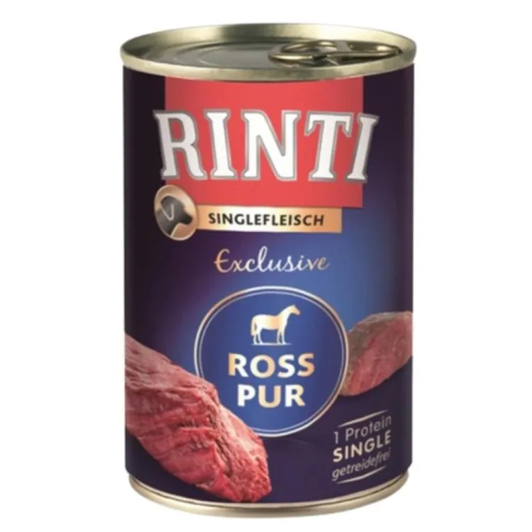 RINTI FI94044 SF Pur Ross Konjsko meso 400 g Vlažna hrana za pse