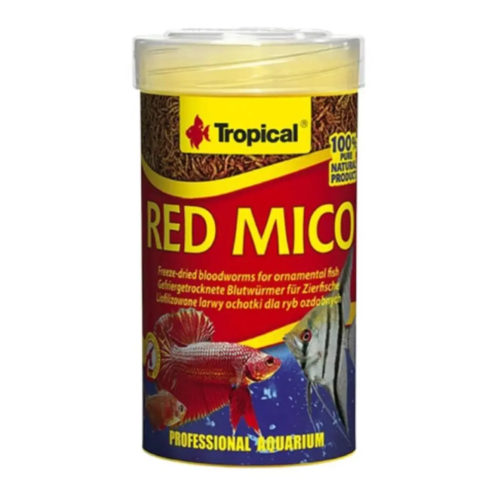 TROPICAL Red Mico 8 g Hrana za intenziviranje boje riba u obliku štapića