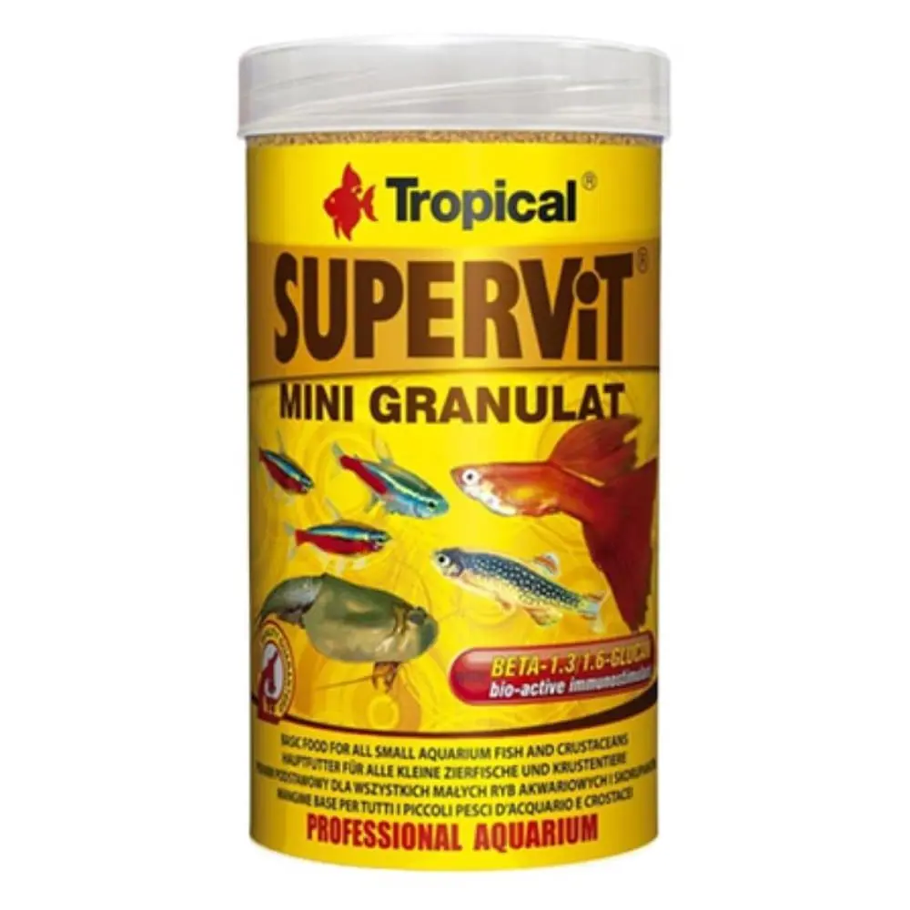 TROPICAL Supervit Mini granule 65 g Hrana za sve vrste tropskih riba