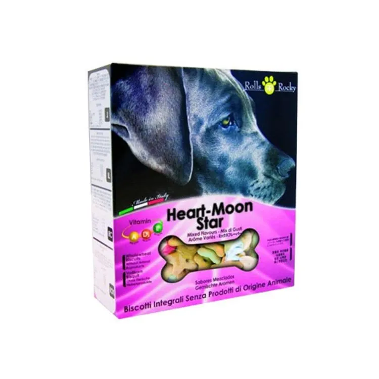 ROLLS ROCKY Heart Moon Star Mix 8 kg Poslastice za pse