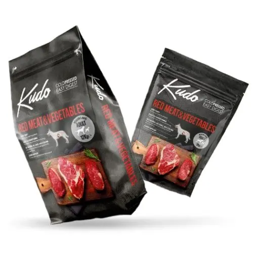 KUDO Red meat & Vegetables Medium & Maxi Adult 12+3kg Hrana za pse