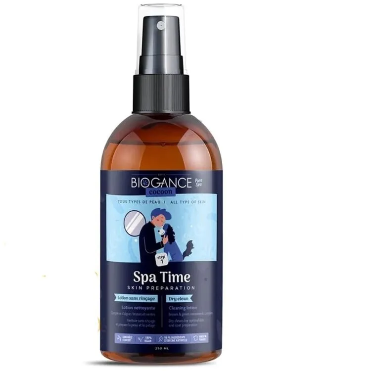 BIOGANCE Cocoon Spa Time Skin Preparation Dry Lotion For All Type Of Skin 250 ml