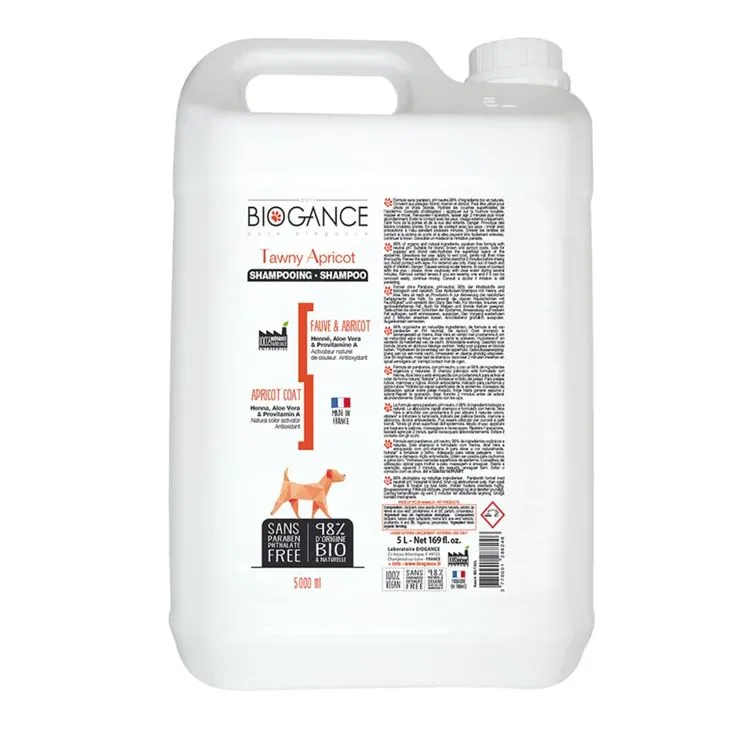 BIOGANCE Dog Tawny Apricot Coat 5 l Šampon za pse