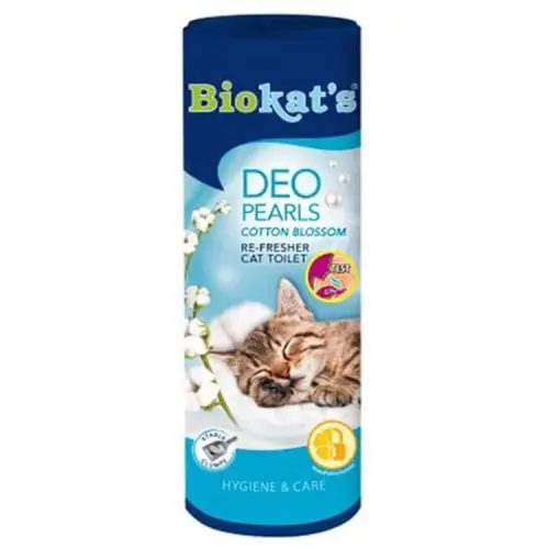 BIOKAT'S Deo Pearls Cotton Blossom Osveživač posipa za mačke 700 g