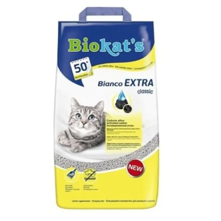 BIOKAT'S Bianco Extra Classic Posip za mačke 5 kg