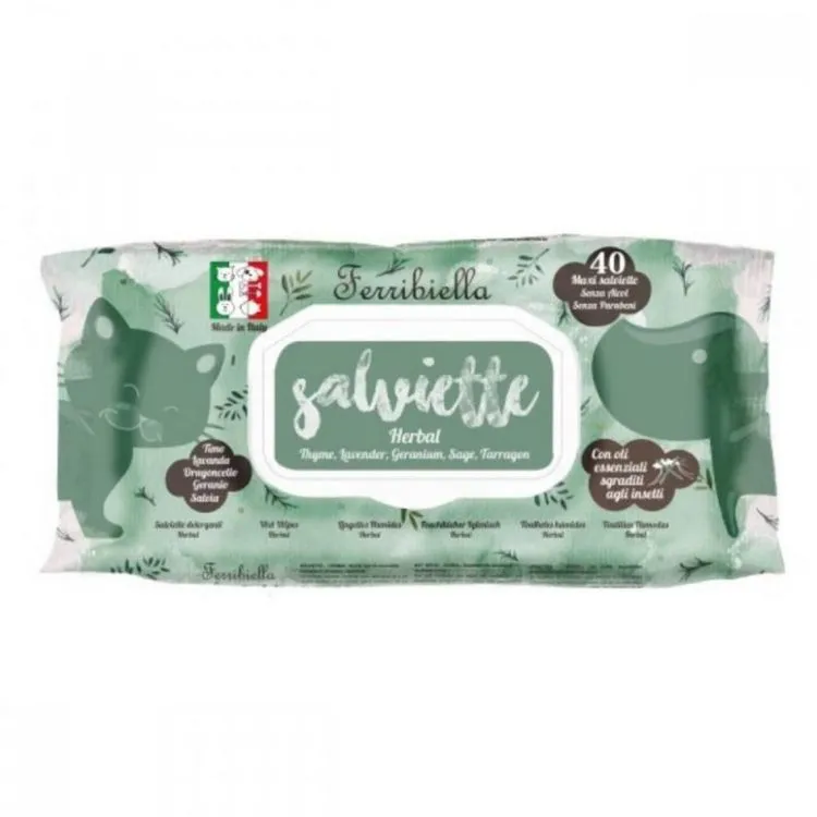 FERRIBIELLA Herbal Vlažne maramice 40 kom
