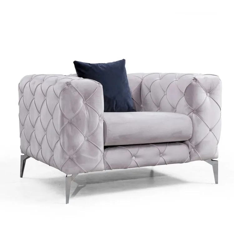 ASIR GROUP Como Light Grey Fotelja