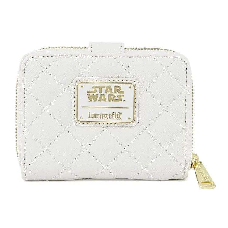 LOUNGEFLY Star Wars White Gold Rebel Wallet Novčanik