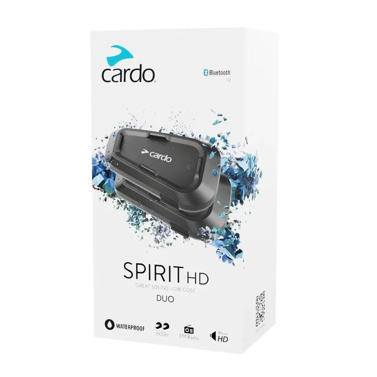CARDO Spirit HD Duo Bluetooth Headset