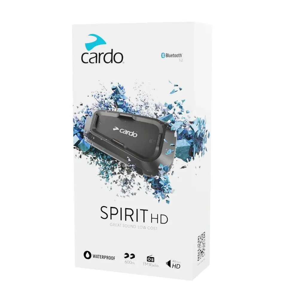 CARDO Packtalk Edge Single Bluetooth Headset