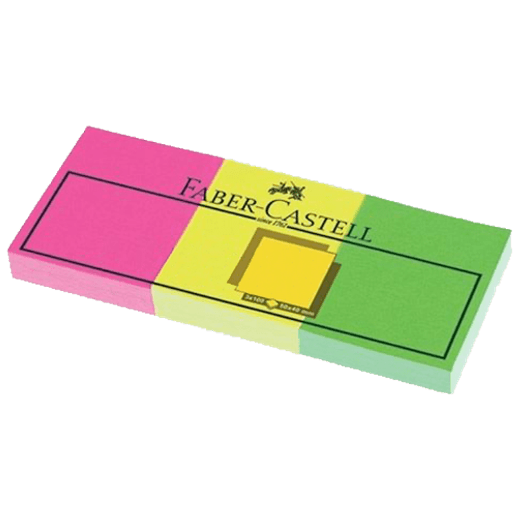 FABER CASTELL samolepljivi blokčići 565339 (Višebojni)