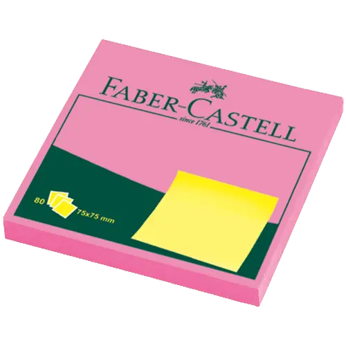 FABER-CASTELL Samolepljivi blokčići 565432 (Roze)