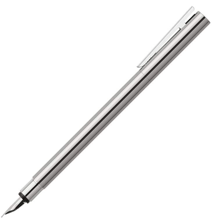 FABER-CASTELL Nalivpero Neo Slim Stainless Steel Fountain - 342001
FABER-CASTELL Nalivpero Neo Slim Stainless Steel Fountain - 342001